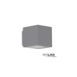 Fiai IsoLED LED Wandleuchte Up&Down 2x3W CREE 3000K warmweiß IP54 silber EEK G [A-G]