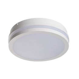 LED Deckenleuchte Kanlux BENO rund 220mm 18W 1550lm 4000K Lichtring IP54 weiß