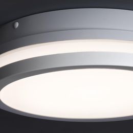 LED Deckenleuchte Kanlux BENO rund 220mm 18W 1550lm 4000K Bewegungsmelder IP54 weiß