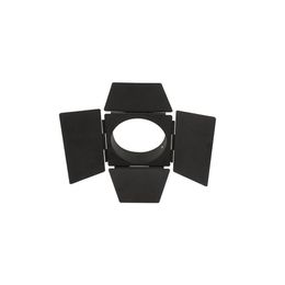 Deko-Light Torblende schwarz Breite: 230mm, Höhe: 90mm - Zubehör für Strahler Luna 20/30