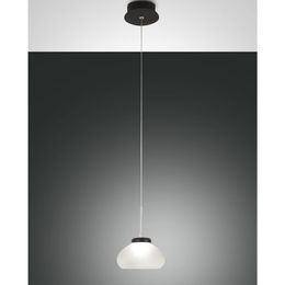 Glas Pendelleuchte Fabas Luce Arabella weiß 8W LED dimmbar 1-flammig EEK E [A-G]