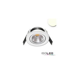 Fiai IsoLED LED Einbauleuchte MiniAMP Sys68 alu gebürstet 5W 24V DC warmweiß 2700K CRI92 dimmbar EEK F [A-G]