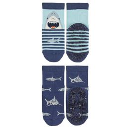 Sterntaler® ABS-Socken Fliesen Flitzer AIR Haie