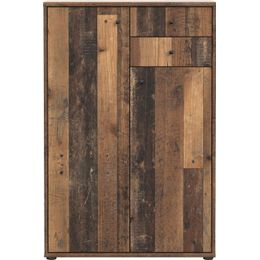 Kommode FORTE "Tempra" Sideboards Gr. B/H/T: 73,7 cm x 111,1 cm x 34,8 cm, 2, braun (old wood vintage) Kommode