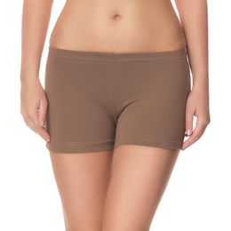 Ladeheid Leggings Damen Shorts Radlerhose Unterhose Hotpants kurze Hose Boxers LAMA05 (1-tlg) elastischer Bund