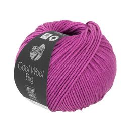 Lana Grossa Lana Grossa - Cool Wool Big 1017 fuchsia Häkelwolle