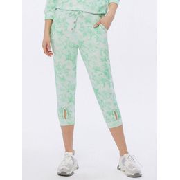 MONACO blue Jogger Pants mit Bequembund und Steinverzierung