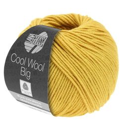 Lana Grossa Lana Grossa - Cool Wool Big 0986 safrangelb Häkelwolle