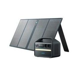 Anker 535 Solargenerator (Anker 535 PowerHouse - 512Wh | 500W mit 1× 100W Solarpanel) - Schwarz