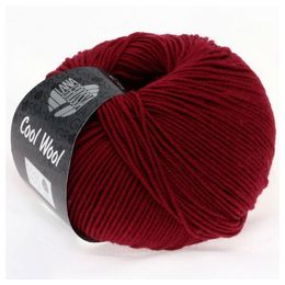 Lana Grossa Lana Grossa - Cool Wool 0468 weinrot Häkelwolle