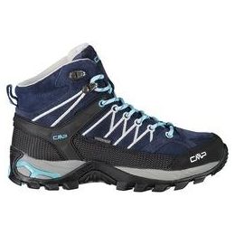 CMP Wanderschuhe Rigel Mid WP (Trekking, wasserdicht) dunkelblau/grau Damen