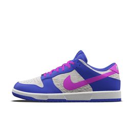 Nike Dunk Low Unlocked By You personalisierbarer Schuh - Blau