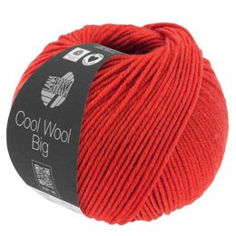 Lana Grossa Lana Grossa - Cool Wool Big Melange 1607 rot meliert Häkelwolle