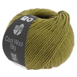 Lana Grossa Lana Grossa - Cool Wool Big Melange 1610 oliv meliert Häkelwolle