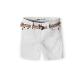 MINOTI Jeansshorts Shorts mit Gürtel (3y-14y)