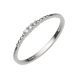 Schmuck Krone Diamantring Ring Damenring mit 3 Diamant Brillanten