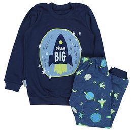 TupTam Schlafanzug Kinder Jungen Pyjama Schlafanzug Set Langarm Nachtwäsche 2-teilig