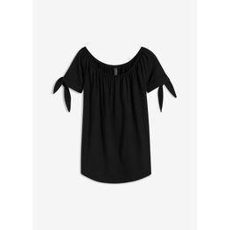 bonprix Carmenshirt mit Bindedetail