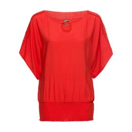 bonprix Bluse mit Spitze