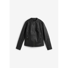 bonprix Lederimitat Biker-Jacke