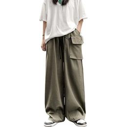 FIDDY Latzhose Damen Cargohose Baggy Hose mit weitem Casual Hose