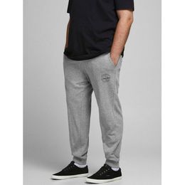 Jack & Jones Jack & Jones Jogginghose Jogginghose JPSTGORDON Sweat Trainingshose Plus Size Übergröße 4422 in Grau