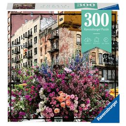 RAVENSBURGER VERLAG Ravensburger Puzzle Moment 12964 Flowers in New York - 300 Teile Puzzle für Erwachsene und Kinder ab 8 Jahren