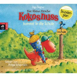 Hörspiel: Der kleine Drache Kokosnuss kommt in die Schule - Ingo Siegner. (CD)