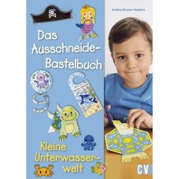 Das Ausschneide-Bastelbuch - Kleine Unterwasserwelt - Andrea Küssner-Neubert, Kartoniert (TB)