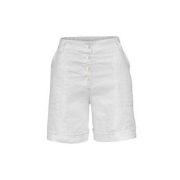 Tchibo Leinen-Bermudashorts - Weiss - Gr.: 40