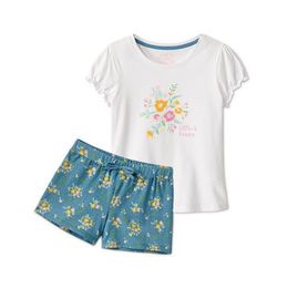 Tchibo Shorty-Pyjama - Weiss - Kinder - Gr.: 98/104