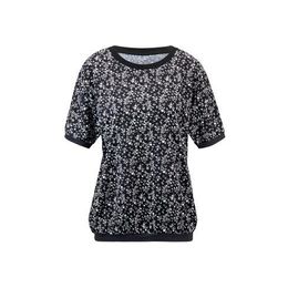 Tchibo Shirt mit Fledermausärmeln - Schwarz - Gr.: M