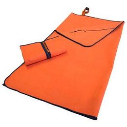 Dyckhoff Mikrofaser Handtuch mit Reißverschluss orange 60,0 x 120,0 cm