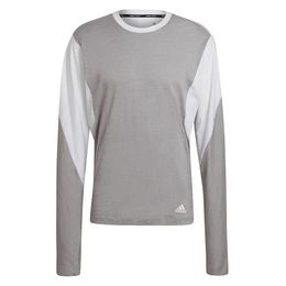 Adidas Funktionsshirt in Grau - L