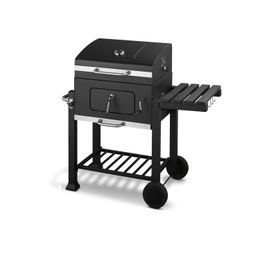 GRILLMEISTER Komfort-Holzkohlegrill »Toronto Click«, mit Thermometer