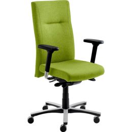 mayer Sitzmöbel Bürostuhl MAYER SITZMÖBEL Stühle Gr. B/H/T: 71 cm x 119 cm x 62 cm, Polyester, grün (kiwigrün, alu) Drehstühle