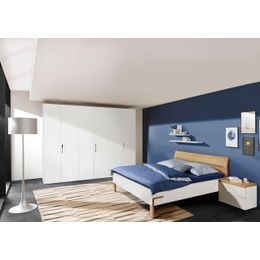 Hülsta Komplettschlafzimmer HÜLSTA "DREAM" Schlafzimmermöbel-Sets Gr. mit 6-türigen Kleiderschrank, B/H: 180 cm x 200 cm, weiß (reinweiß) Komplett-Schlafzimmer Komplett Schlafzimmer