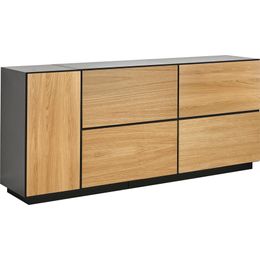 now! by hülsta Regalelement NOW BY HÜLSTA "now to go colour" Regale Gr. B/H/T: 37,5 cm x 75 cm x 39,2 cm, braun (natureiche) TV-Board TV-Sideboard TV-Sideboards