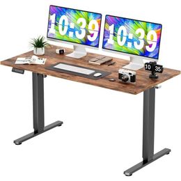 Schreibtisch Höhenverstellbarer Gaming Tisch 140 x 60cm Standing Desk Table Tisch Höhenverstellbar Gaming Desk Height Adjustable Desk Computertisch