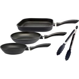 Pfannen-Set ELO "Alucast" Pfannen Gr. Ø 28 cm, schwarz Pfannensets