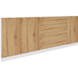 borchardt Möbel Sideboard BORCHARDT MÖBEL "Vaasa" Sideboards Gr. B/H/T: 190 cm x 79 cm x 35 cm, 4, weiß (weiß matt, eichefarben wotan) Sideboards