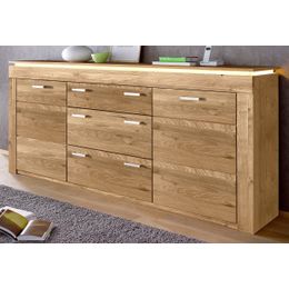 Sideboard VOGL MÖBELFABRIK Sideboards braun (wildeiche teilmassiv) Sideboards