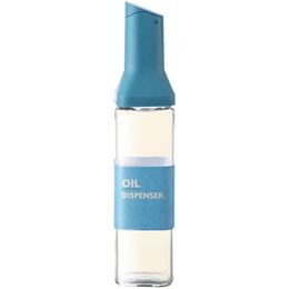Auto-Flip-Olivenöl-Spenderflasche, Ölausgießer-Spenderflaschen für das Kochen in der Küche, blau