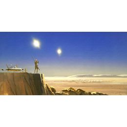 Komar Vliestapete "Star Wars Classic RMQ Mos Eisley Edge" Tapeten Gr. B/L: 500 m x 250 m, Rollen: 1 St., bunt Vliestapeten