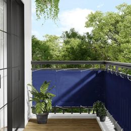 Bonnevie - Balkon-Sichtschutz Blau 75x700 cm 100 % Polyester-Oxford vidaXL50719