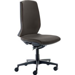 mayer Sitzmöbel Bürostuhl MAYER SITZMÖBEL Stühle Gr. B/H/T: 66,5 cm x 116 cm x 62 cm, Polyester, grau (anthrazit, schwarz) Drehstühle