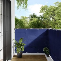 Bonnevie - Balkon-Sichtschutz Blau 120x800 cm 100 % Polyester-Oxford vidaXL33096