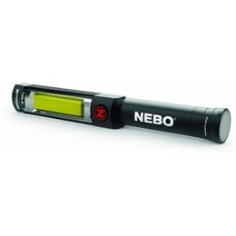 NEBO - big larry™ 2 500 Lumen Taschenlampe & Arbeitslampe. silber