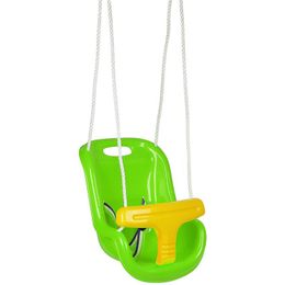 Babyschaukel mit Anschnallgurt Baby Swing Outdoor Grün