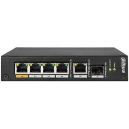 PoE Switch PFS3106-4ET-60-V2 Netzwerkverbindung, nicht verwaltet - Dahua